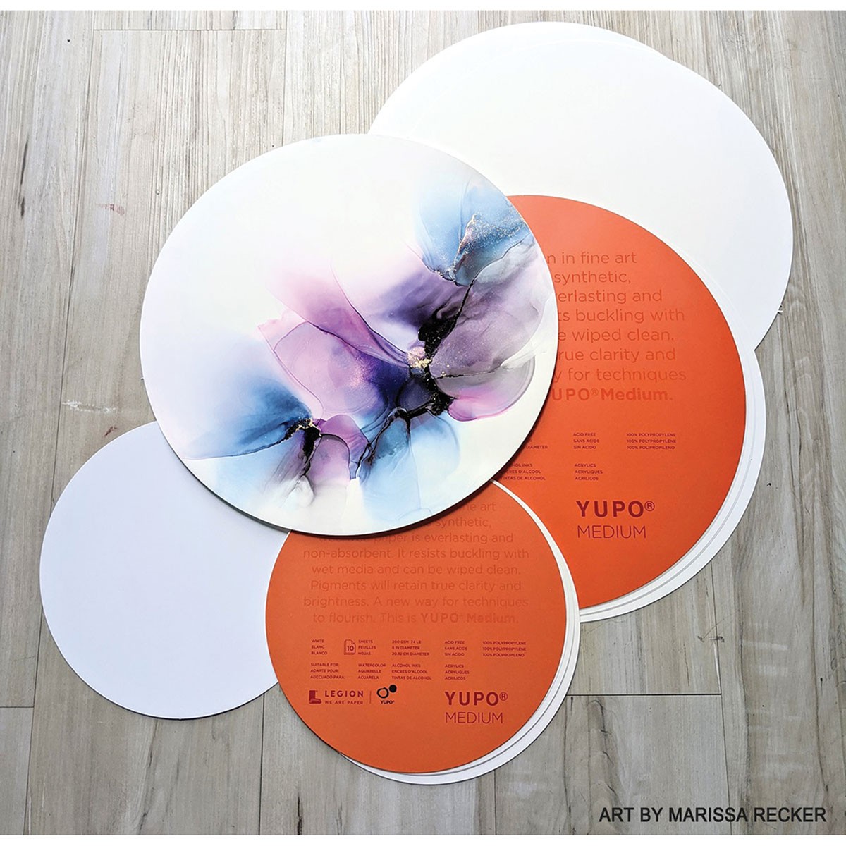 Yupo Medium Pad, 10 Hojas de 200 gsm (Disponible en 8 medidas)