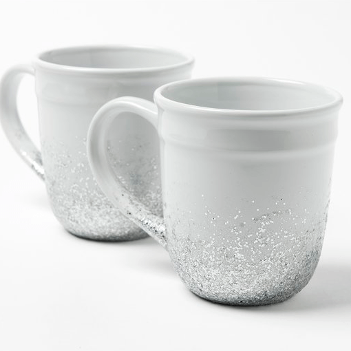 Plaid Mod Podge Mega Glitter Silver 8oz (236ml)