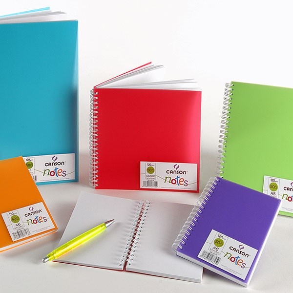 Canson Sketch book Notes Papel Blanco A5 14,8x21cm 120gms 50 hojas ...