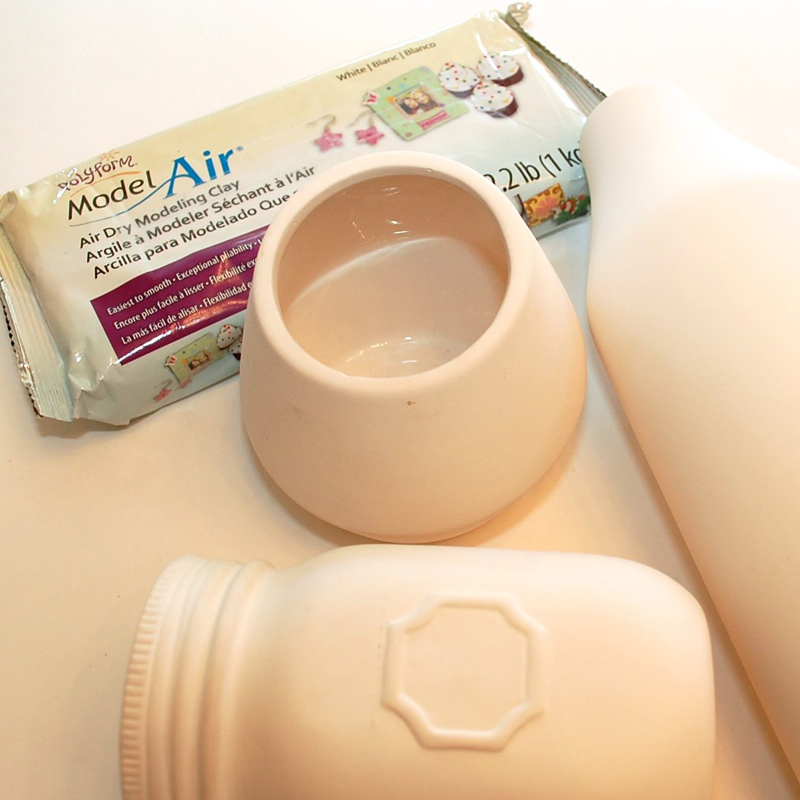 Sculpey Model Air Arcilla de secado al aire Blanco - 2.2 lb (1 kg)