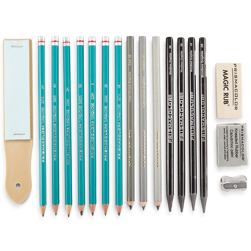 Prismacolor Premier Graphite Drawing (Set de 18 Piezas)