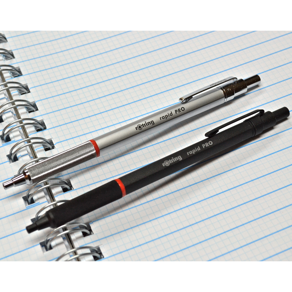 Rotring Rapid Pro Bolígrafo Ball Point Negro Metálico