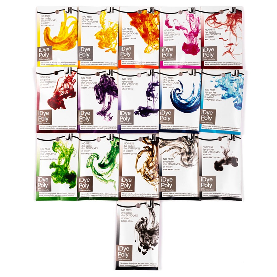 Jacquard iDye Poly (Tinte para Polyester/Sinteticos) 14gr - (16 Colores ...