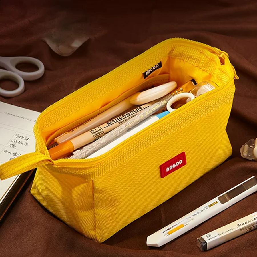 Estuche Angoo Triangular - Amarillo