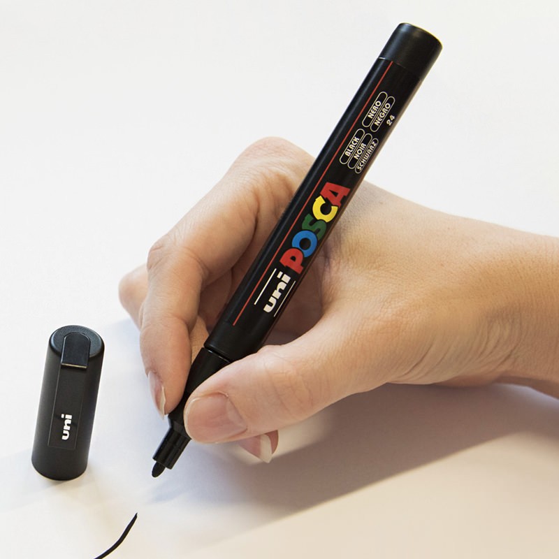 Posca PC-3M (0.9 - 1.3mm) - Set Japonés De 8 Colores