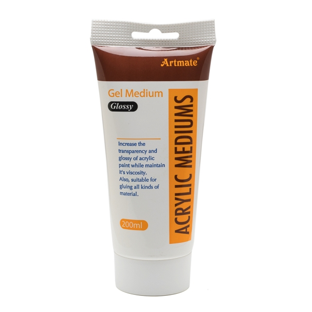 Artmate Medium Acrílico Gel Brillante - 200ml - Pinturas & Pinceles