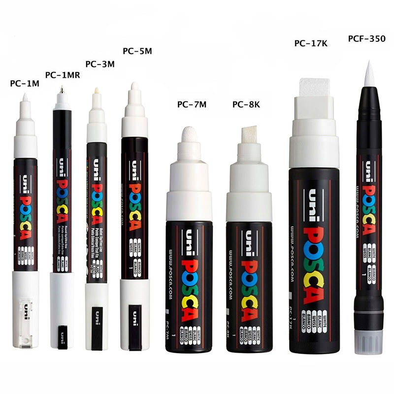 Posca PC-17K (15mm) - Set Japonés De 8 Colores