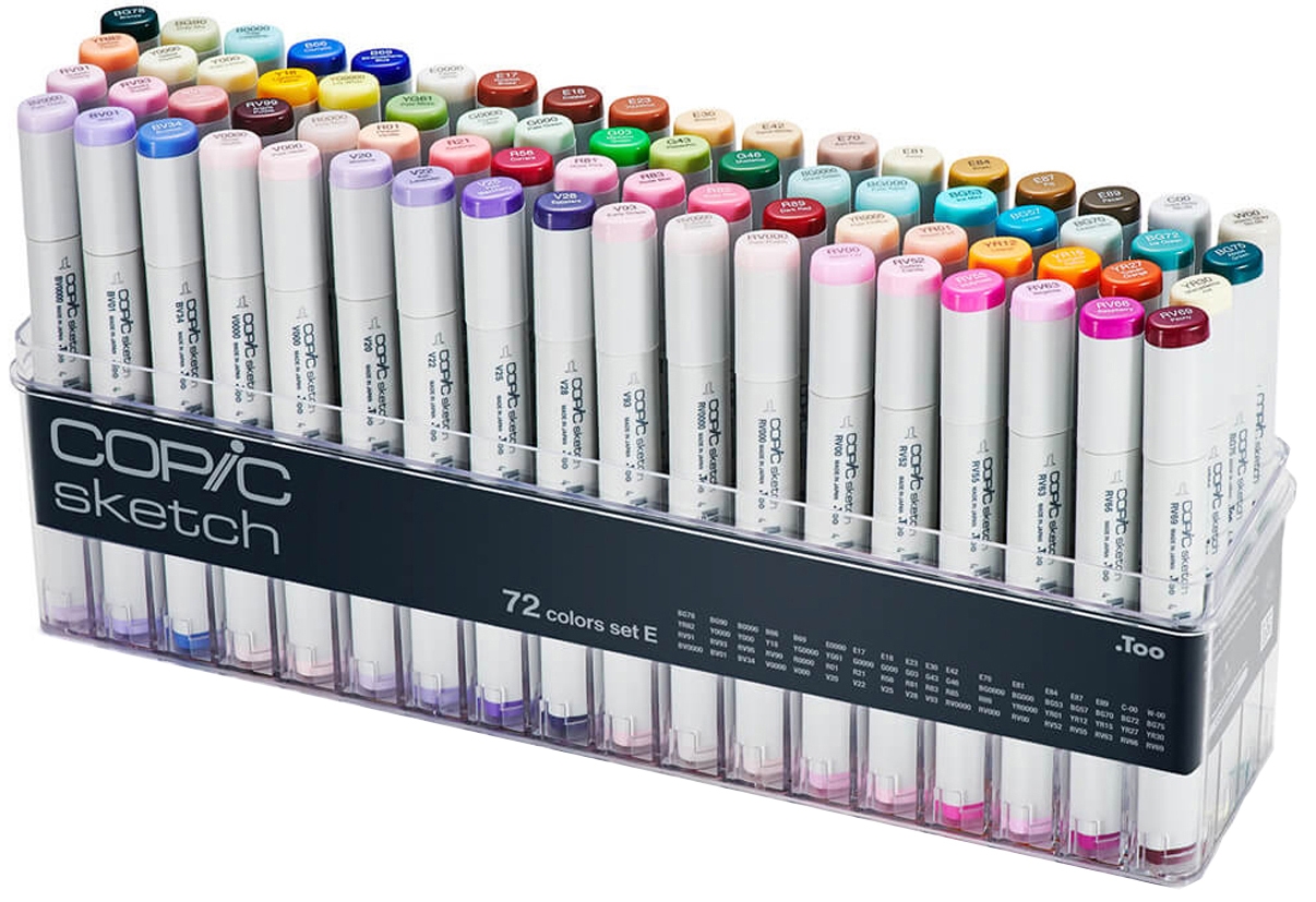 Copic Sketch Set de 72 - E