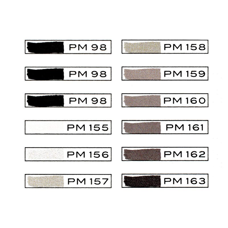 Prismacolor Premier Art Markers (French Grey) - Set 12 Marcadores