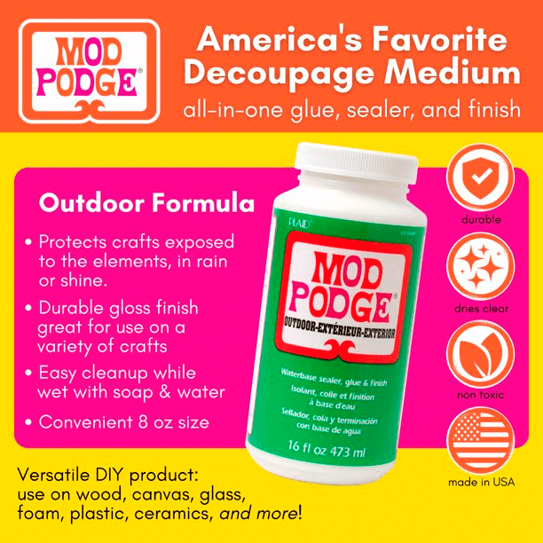 Plaid Mod Podge Outdoor (Disponible en 2 Tamaños)