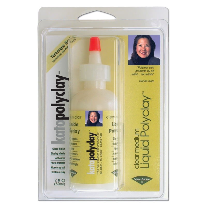 Van Aken Kato Liquid Polyclay 59ml (2 Oz) - Clear Medium (Medium ...