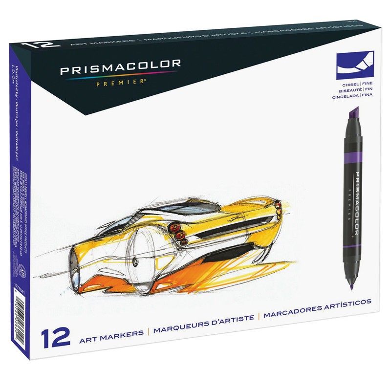 Prismacolor Premier Art Markers (Primarios & Secundarios) - Set 12 ...