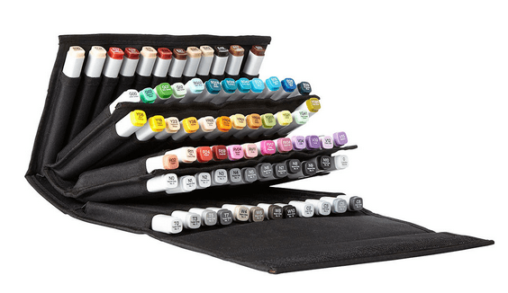 Copic Wallet (Estuche Vacío para 72 Marcadores) - Estuches, Atriles & Otros